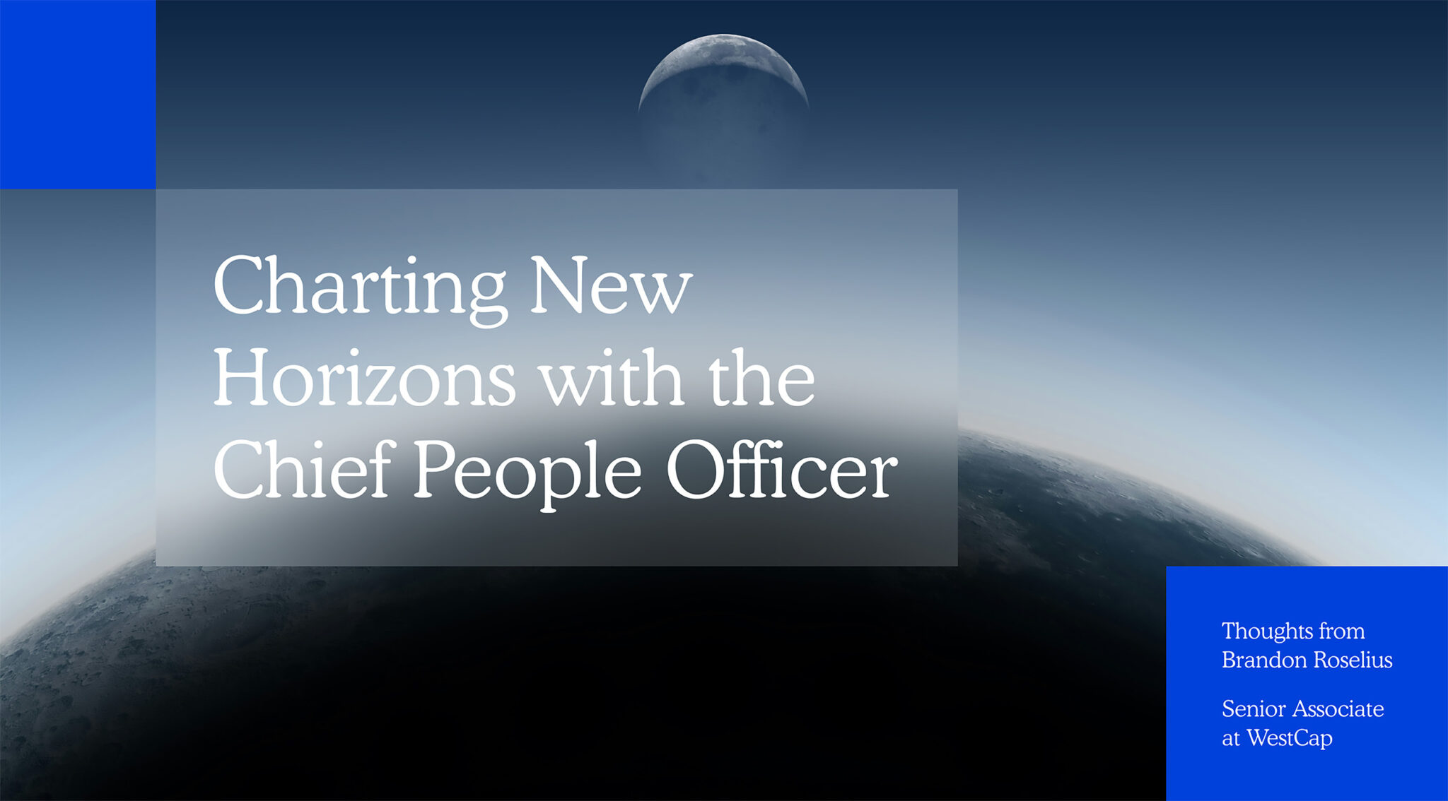 Charting New Horizons with the Chief People Officer - WestCap